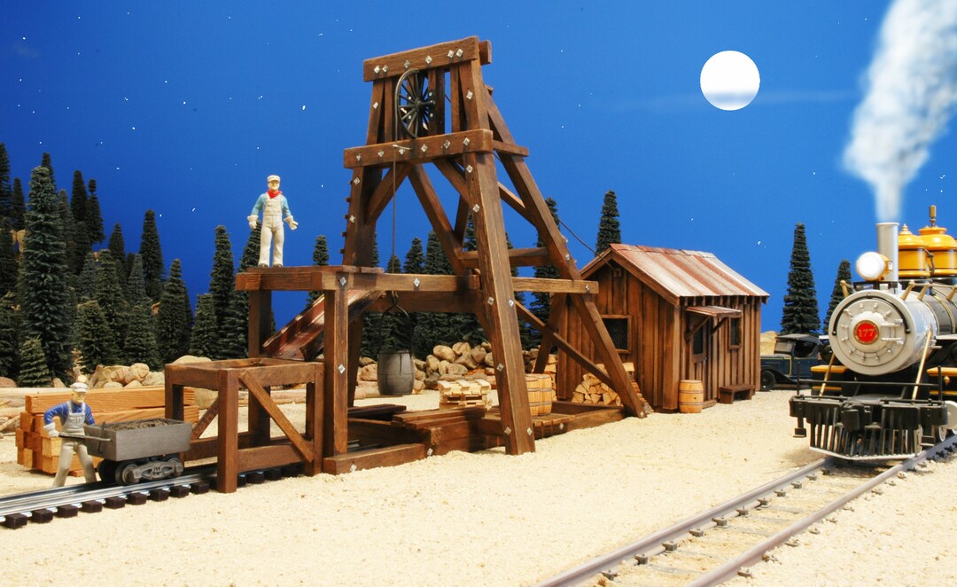 G SCALE Baby Doe's Silver MINE for Use W LGB Accucraft Aristocraft ...