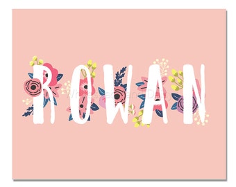 Custom name art | Etsy