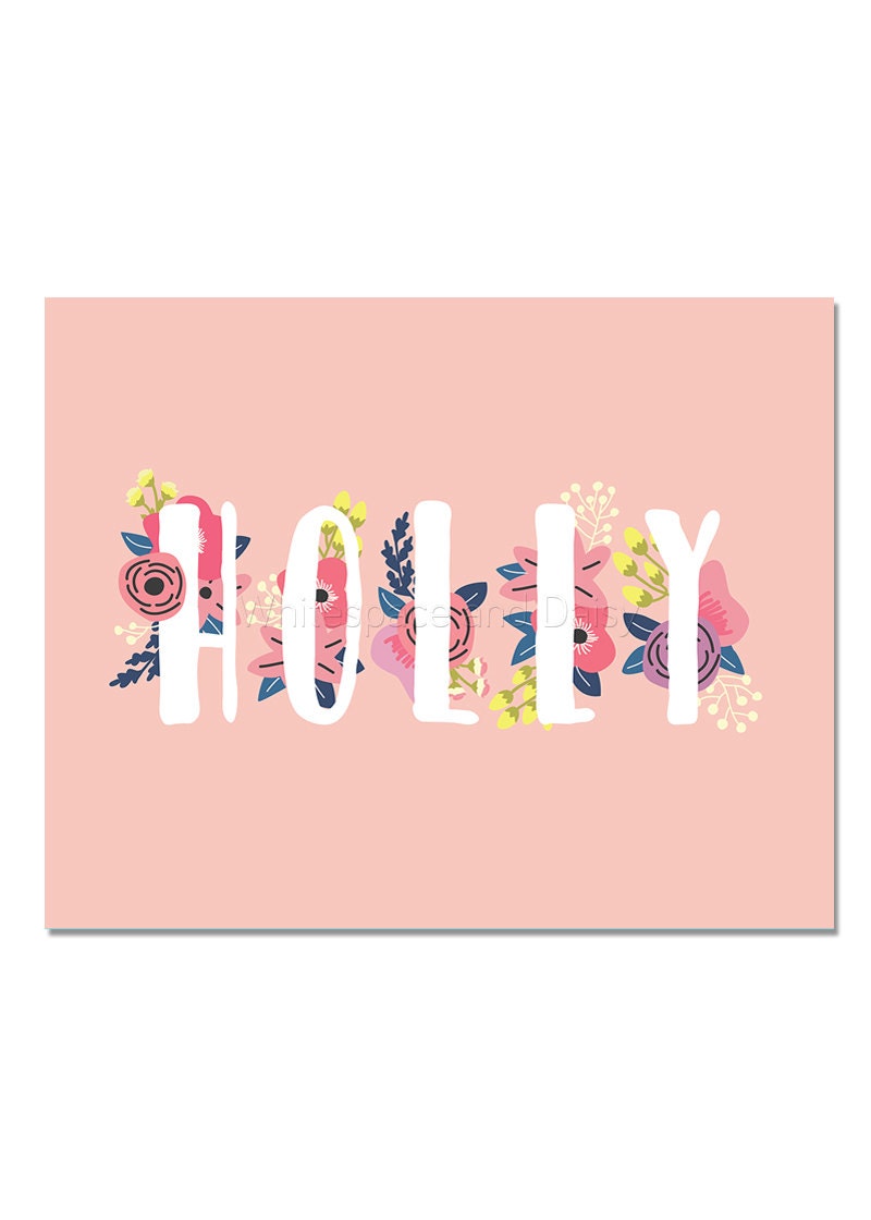 Holly Personalized Name Sign Party Decorations Adult Party | Etsy