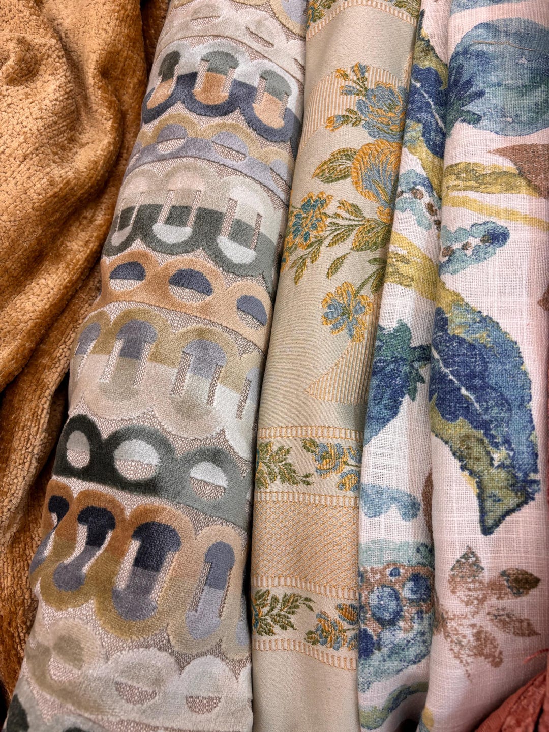 Designer Fabric Remnants/fabric Remnants/high-end Remnants-assorted 2LB ...