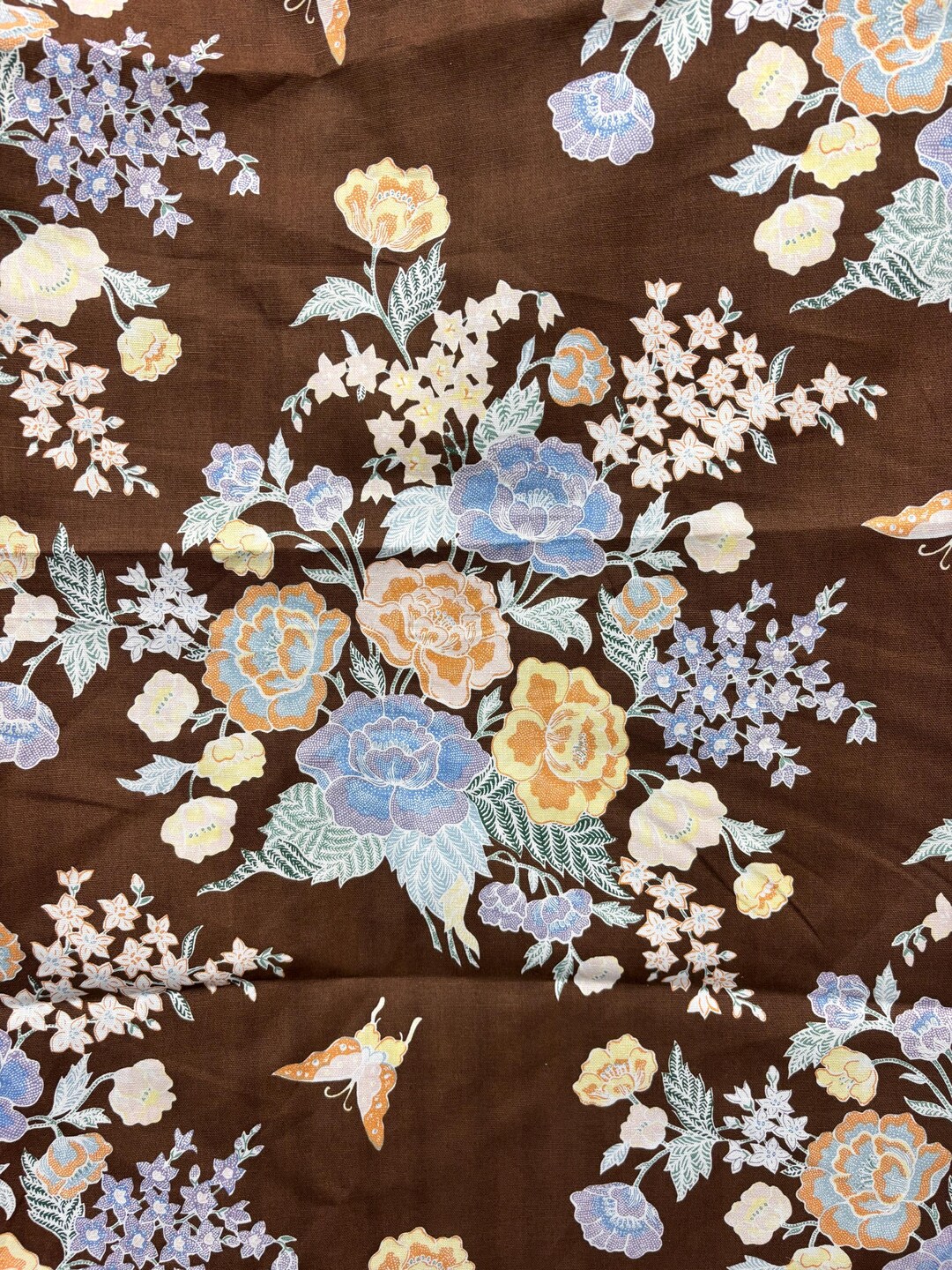 SALE!!!! Quadrille Macao Brown Multi 6310-04 ,fabric by the Yard, 50% ...