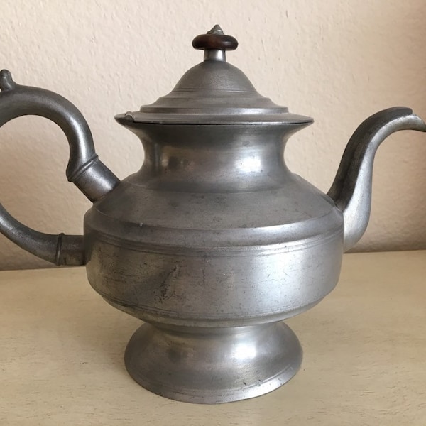 Pewter Tea Pot - Etsy
