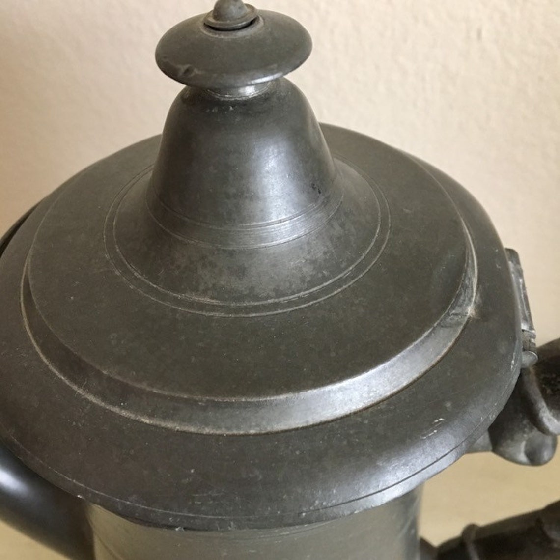 19th Century H.B. Ward Pewter Coffee Pot - Etsy