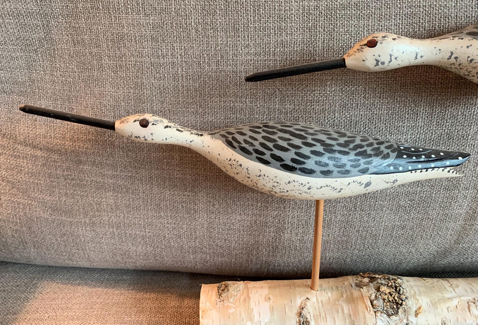 Signed Vintage Hand Carved Shorebird Decoys - Etsy
