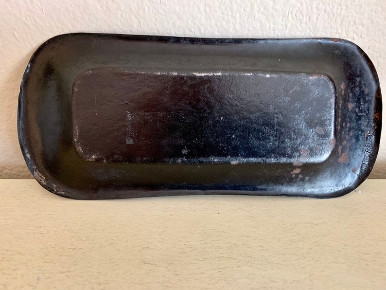 19th Century Original Stencil Tin Snuffer Tray - Etsy