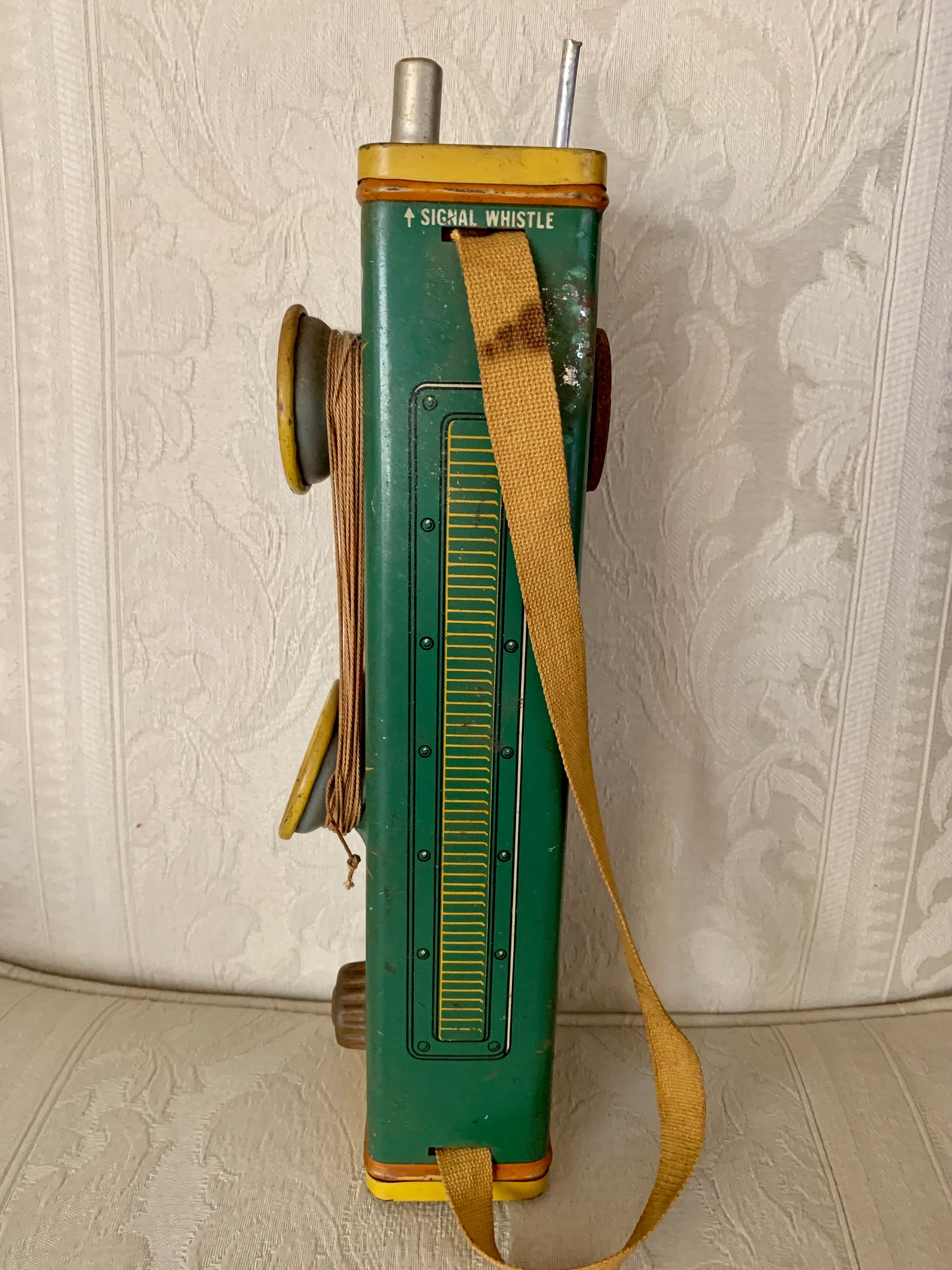 Rare 1940s Walkie Talkie/phone/radio Tin Toy Made by Tudor Metal ...