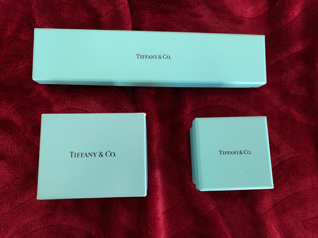 3 Tiffany & Co Black Suede Cases and Boxes - Etsy