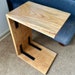 Waterfall C-shaped End Table/tv Table - Etsy