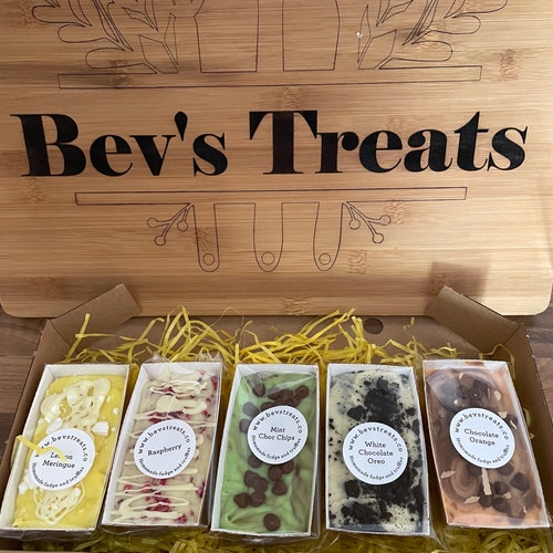 Large Fudge Gift Box choose up to 3 Flavours Gluten Free - Etsy UK