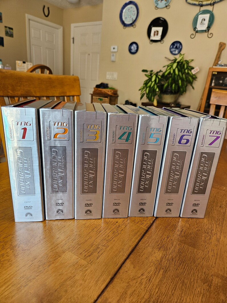 Star Trek, the Next Generation DVD Set With Bonus DVD - Etsy