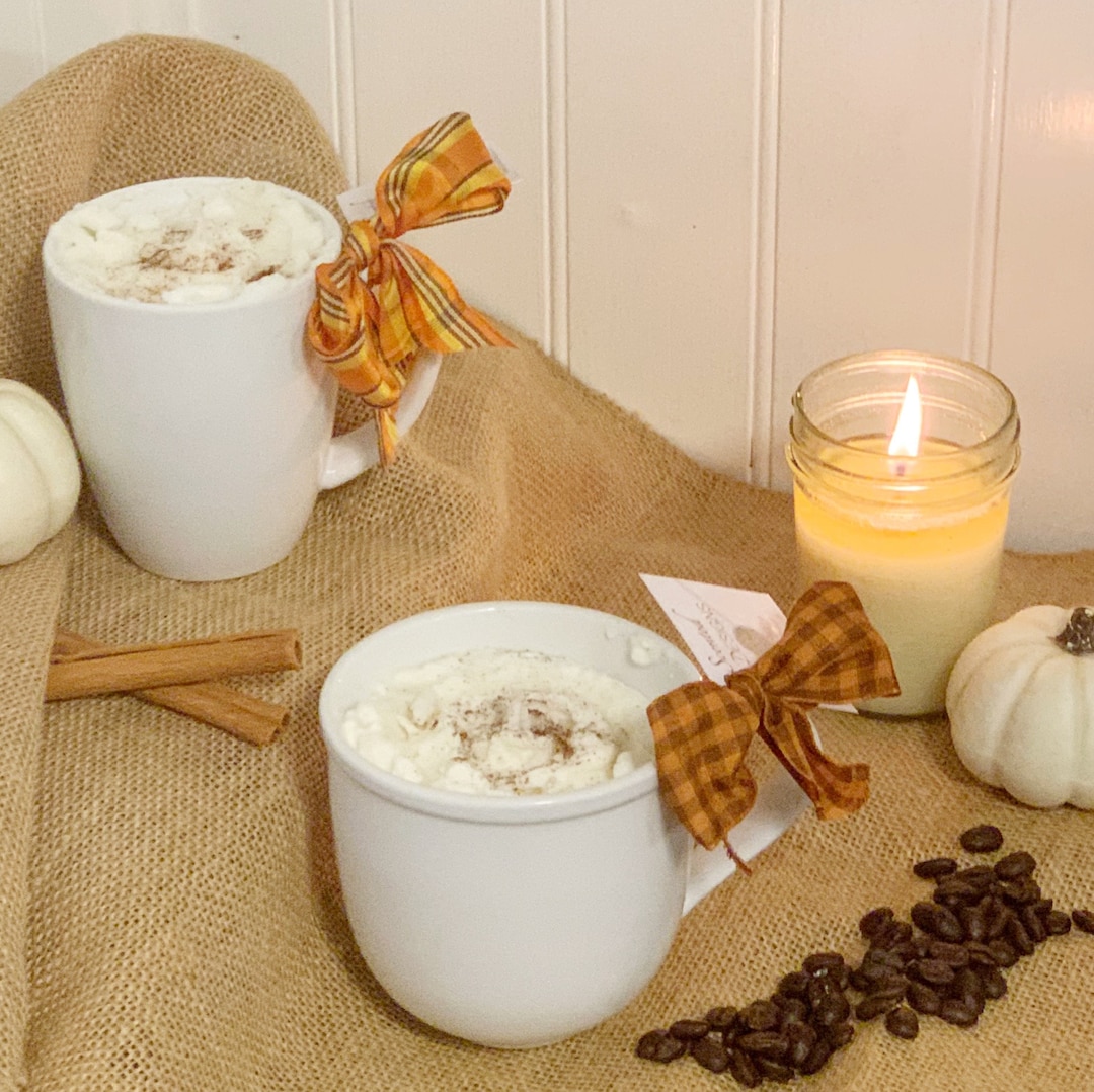 Pumpkin Spice Latte Candle Fall Pumpkin Spice Candle Spiced Pumpkin ...