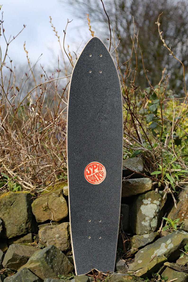 SP8BOARDS Retro#2 - a Great All -round Longboard Deck With a Fishtail ...