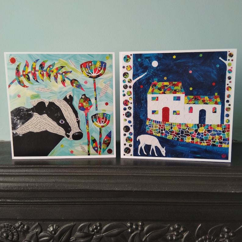 Campervan Greetings Card, White Dog Card, Dog Greetings Card, Westie ...