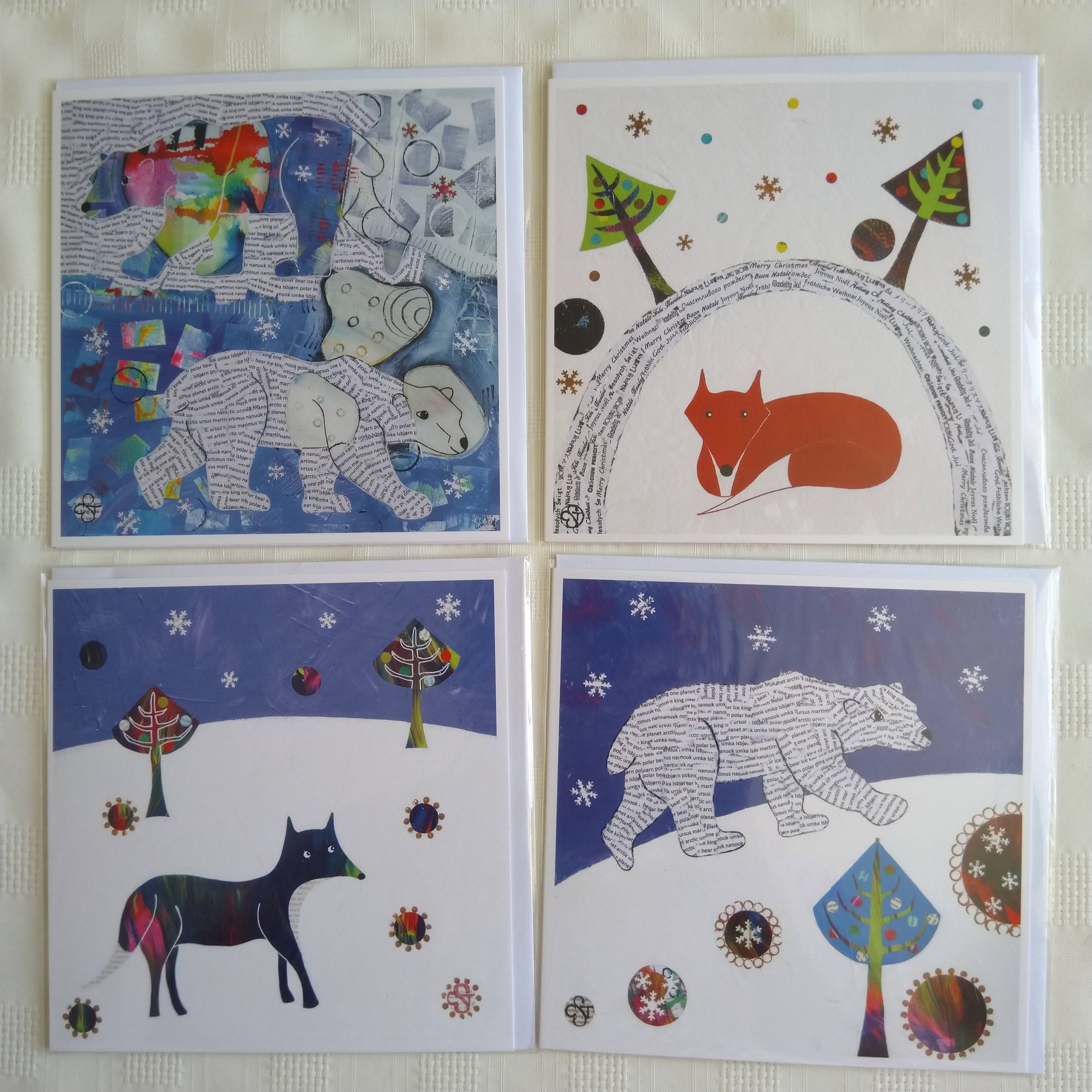 Birdies and Baubles, Christmas Card, Red Robin Christmas Card ...