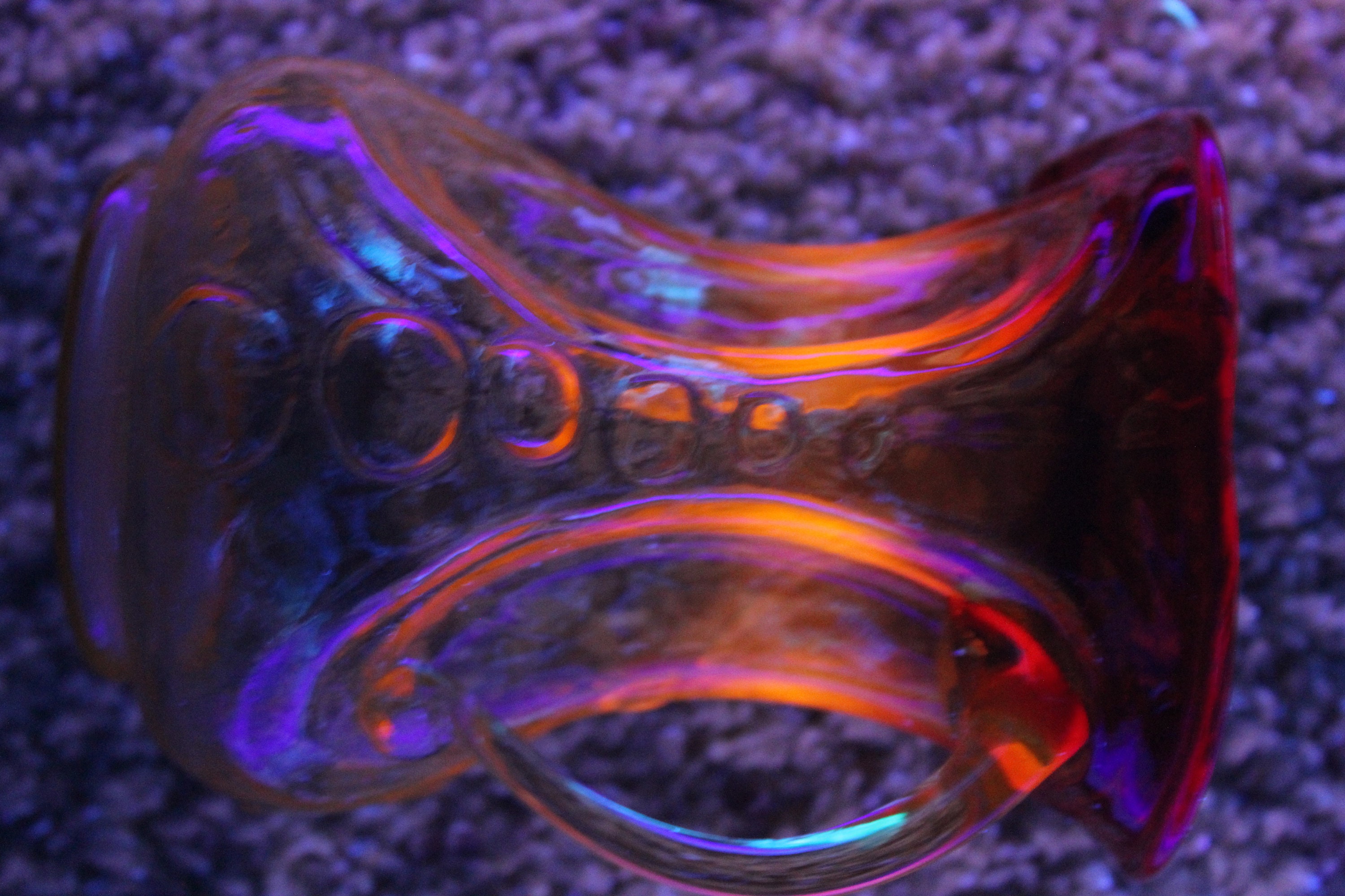 Vintage Kanawha Amberina Glass Pinch Pitcher Larger Size - Etsy