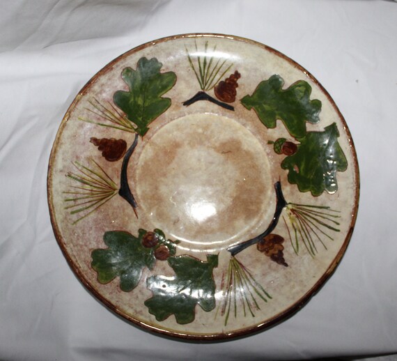 RARE 1930's Brown Country Art Pottery Hand Made Hand - Etsy