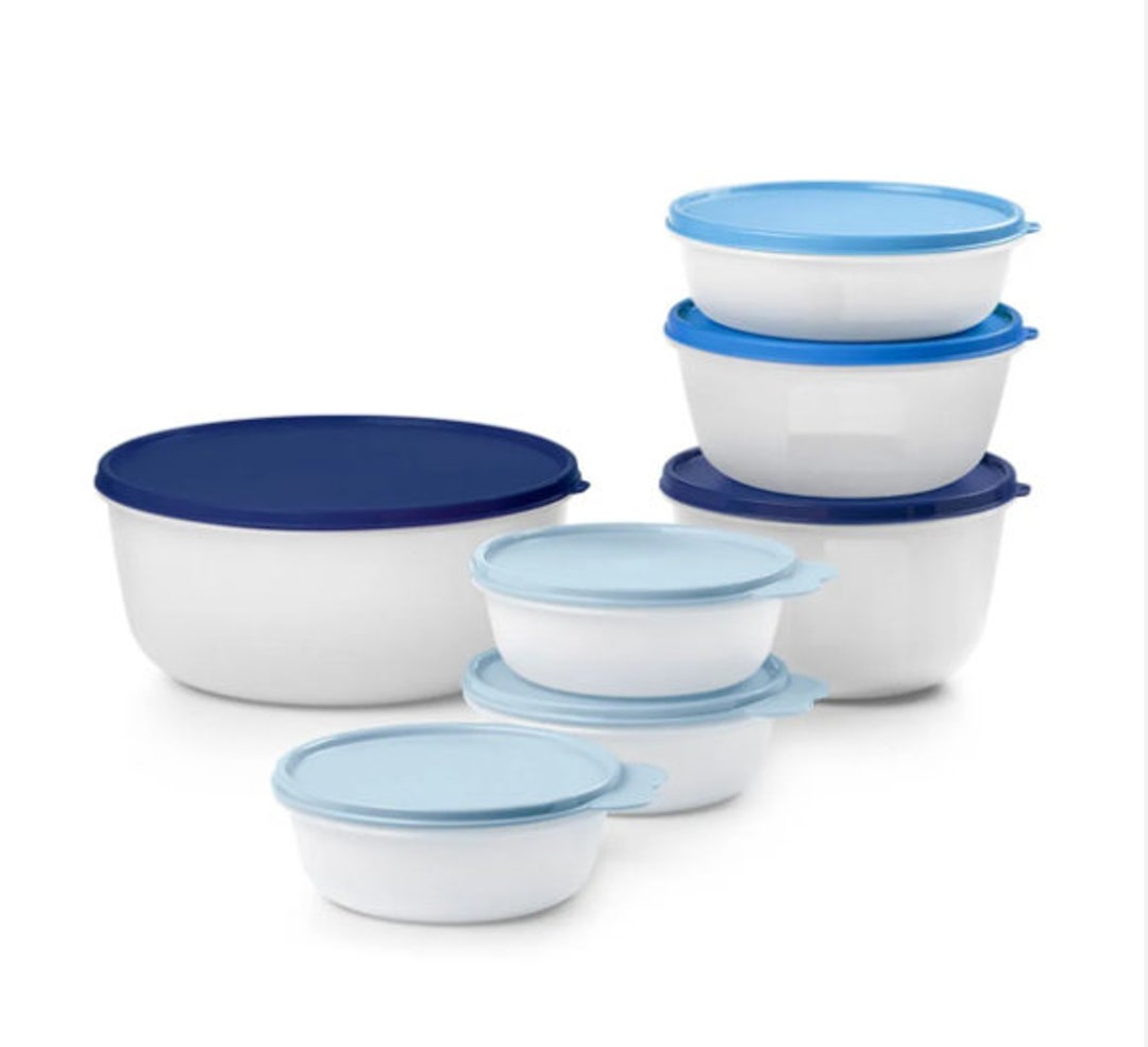 NEW Tupperware Modular Bowl 7 Pieces Set Includes: Three 2.5 - Etsy
