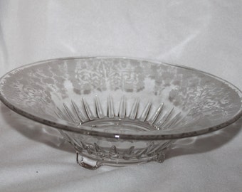 12 Inch Glass Bowl | Etsy