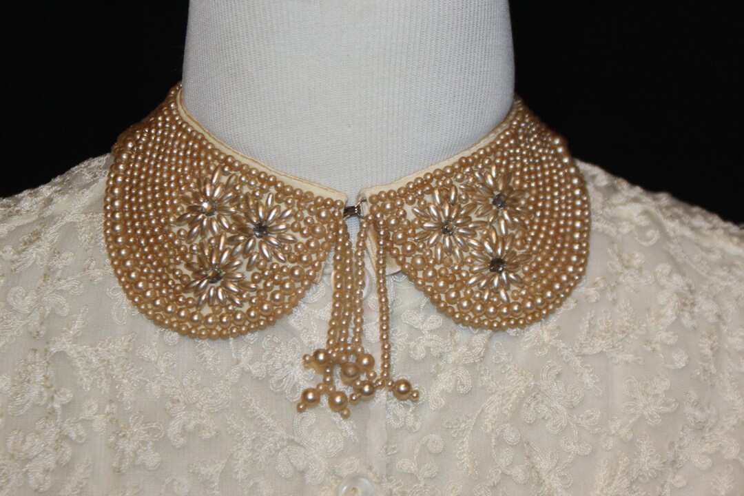 Sally Gee Creation Made in Japan HAND SEWN 1950 Era STUNNING Ruth Bader Ginsberg Would Have ...