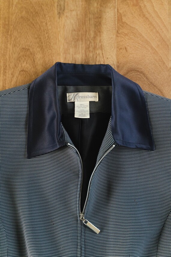 Vintage 1970s blue zip - Gem