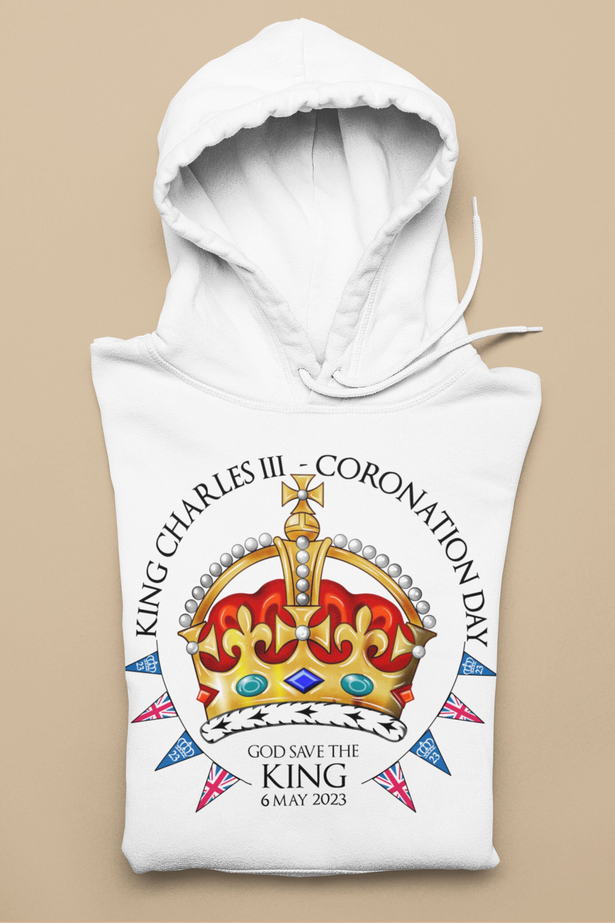 Unisex Kings Coronation Hoodie Official 2023, King Charles III Gifts ...
