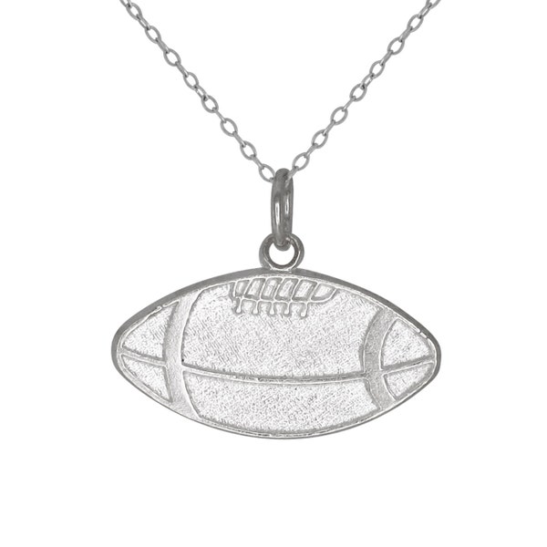 Football Necklace - Etsy