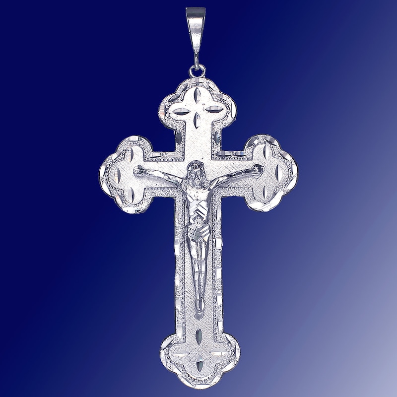 Silver Cross - Etsy