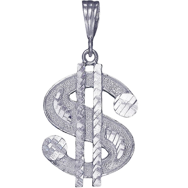 Dollar Sign Necklace - Etsy