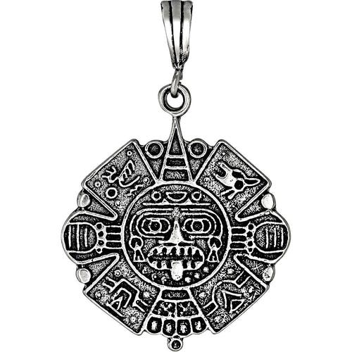Mayan Aztec Calendar Keychain / Necklace. Maya Calendar | Etsy