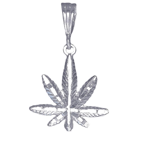 Marijuana Pendant - Etsy