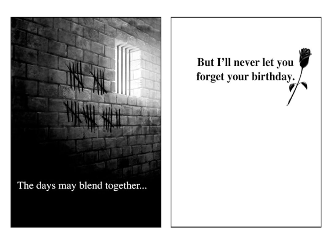 Greeting Cards for Loved Ones and Friends in Jail or Prison. - Etsy