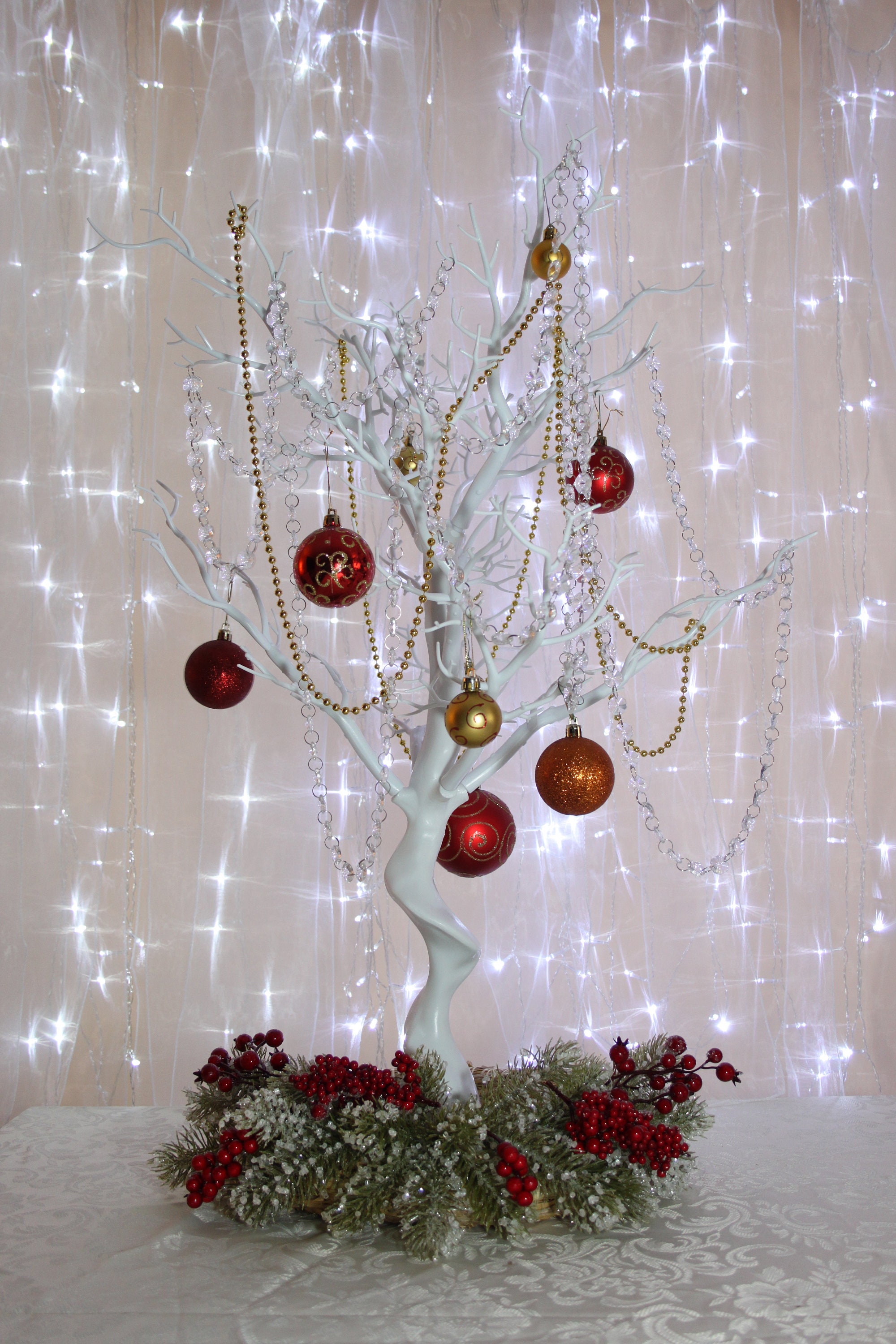 Artificial White Tree - Etsy