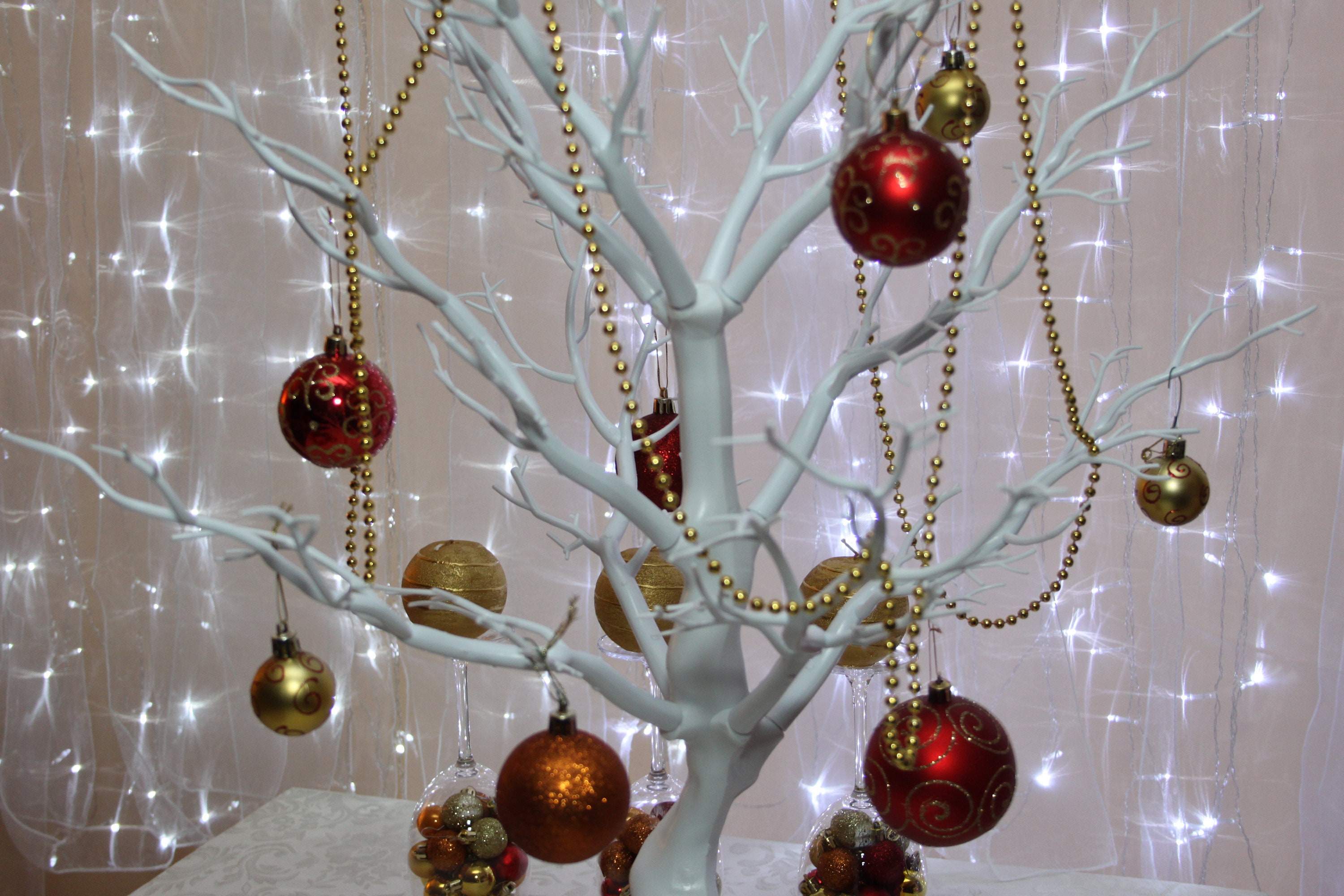 Artificial White Tree - Etsy