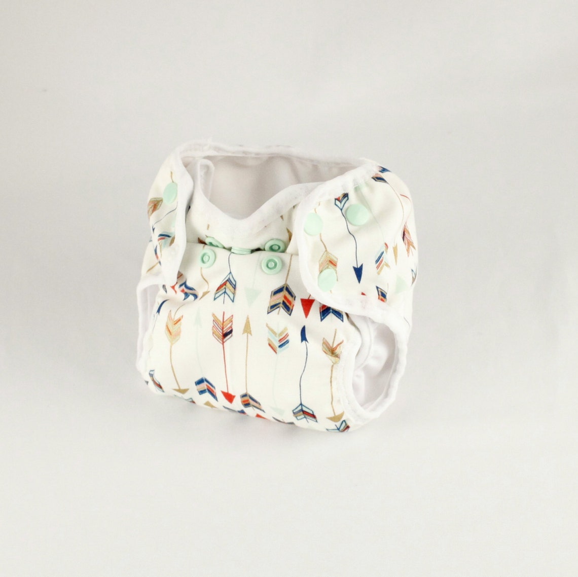 Arrow Newborn Cloth Diaper With Umbilical Cord Snap - Etsy