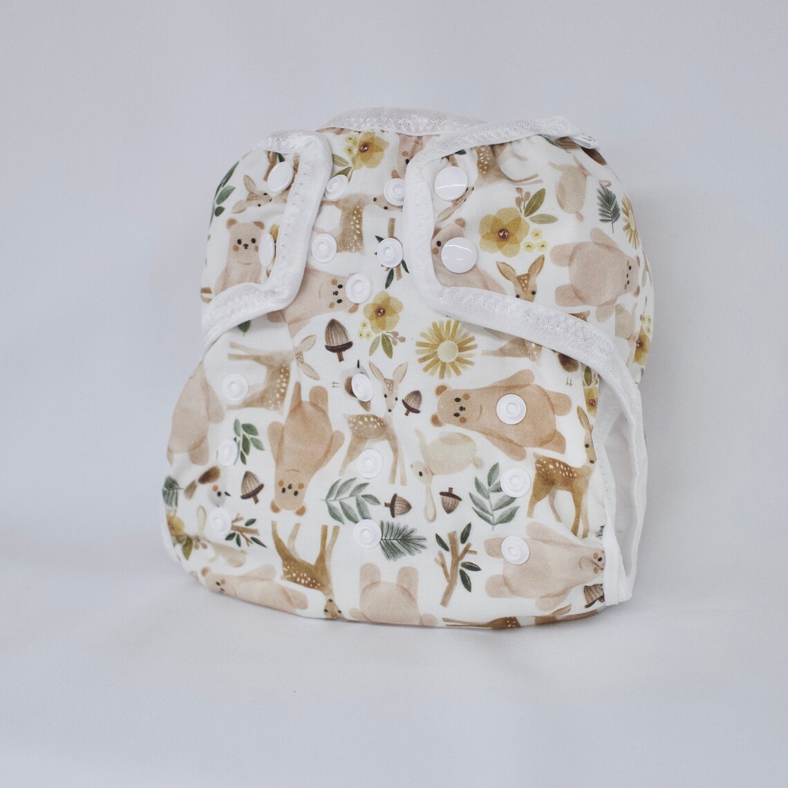 One Size Set of 6 Neutral Cloth Diapers for Prefolds or - Etsy