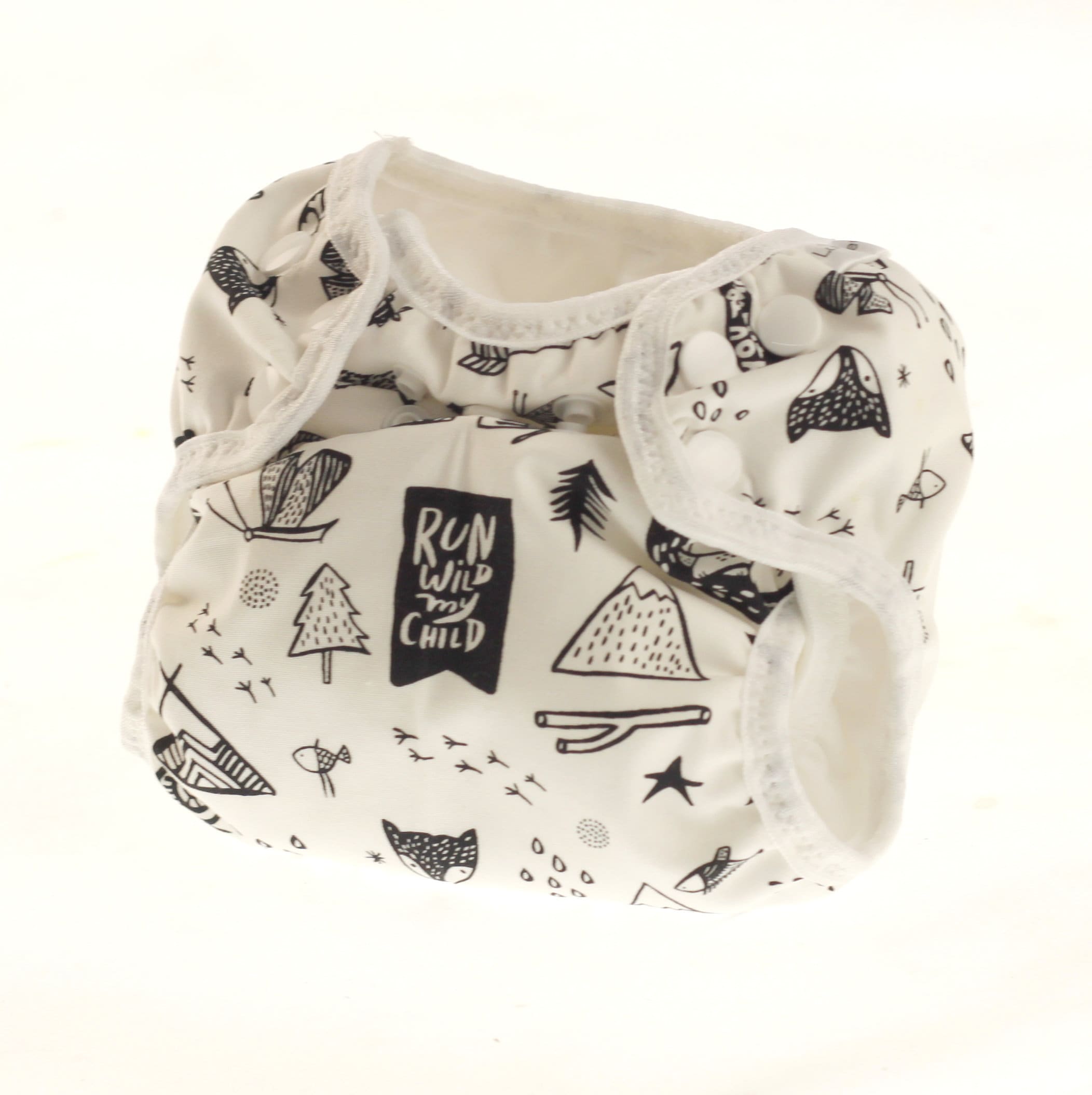 Run Wild My Child Newborn Cloth Diaper With Umbilical Cord - Etsy