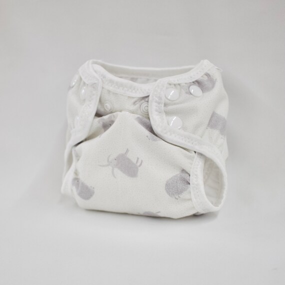 Sheep Newborn Cloth Diaper With Umbilical Cord Snap | Etsy