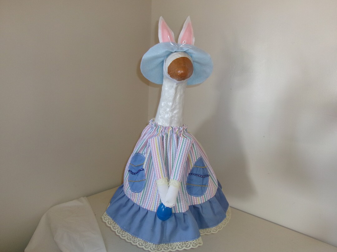 Best Dressed Goose Geese Clothes Outfit 25-27 LARGE Easter Dress and ...