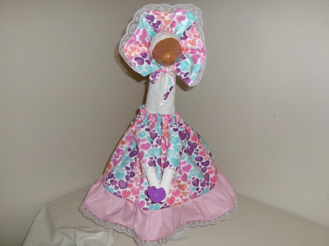 Best Dressed Goose Geese Clothes Outfit 25-27" LARGE Valentines Day ...