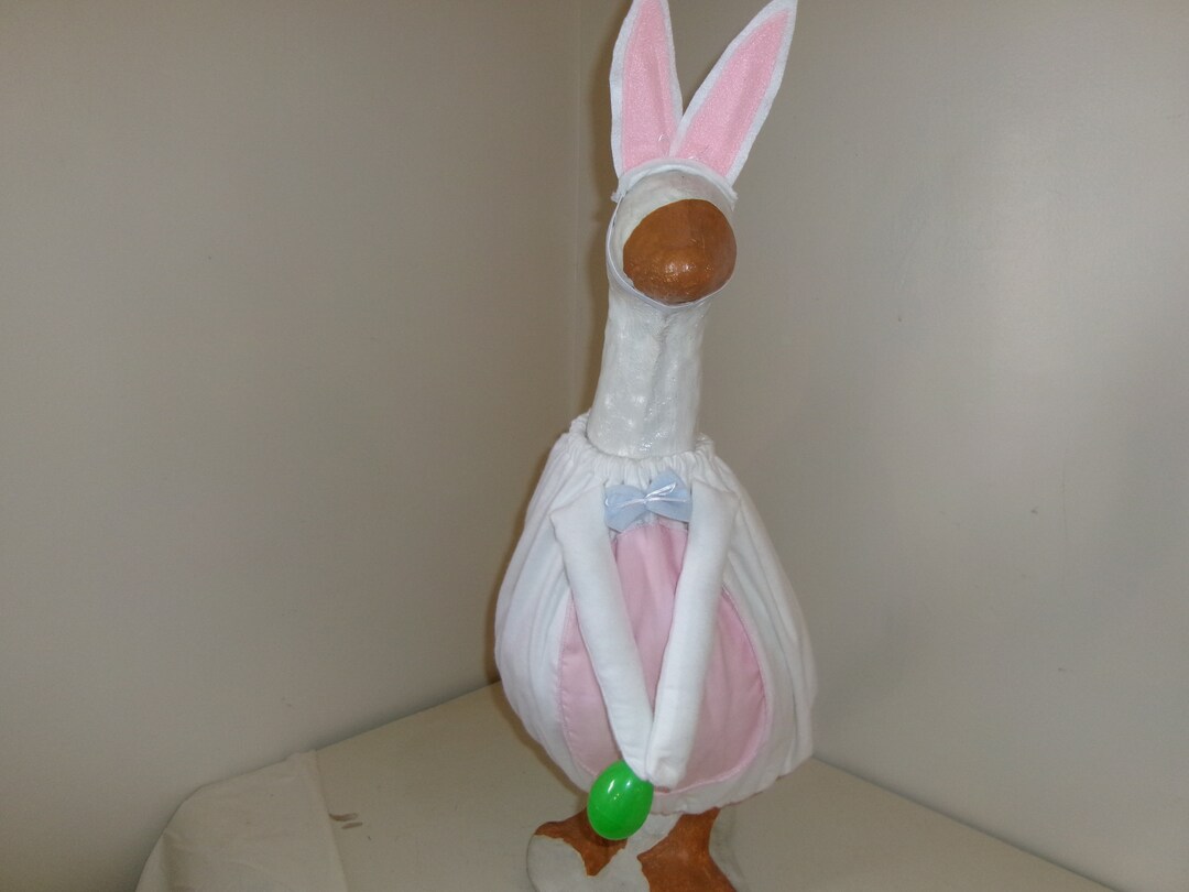 Best Dressed Goose Geese Clothes Outfit 25-27 LARGE Easter Bunny 170-31 ...