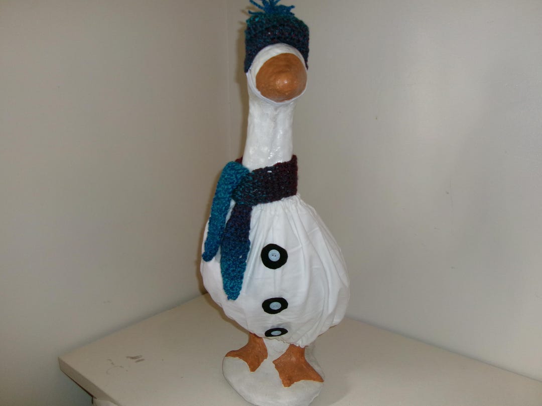 Best Dressed Goose Geese Clothes Outfit 25-27 LARGE Winter Snowman 800 ...