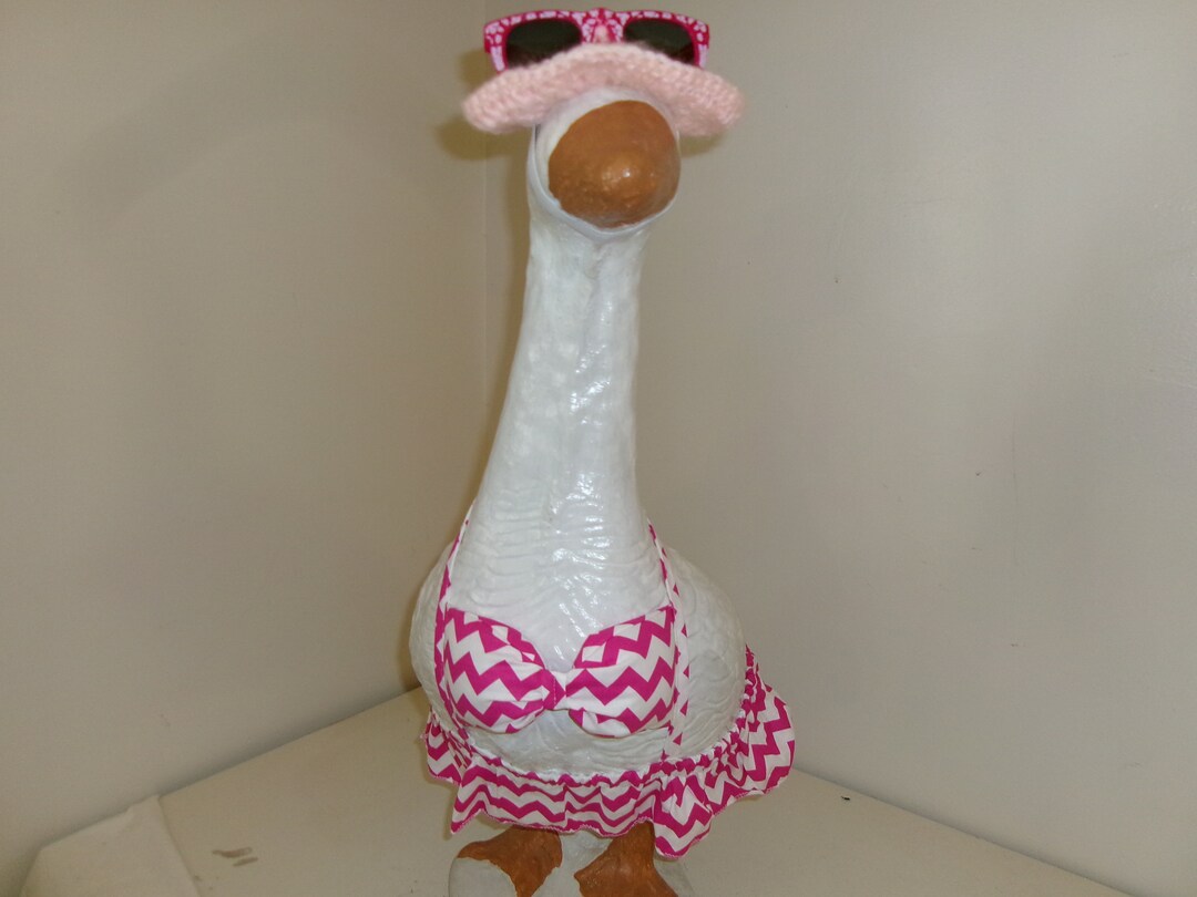 Best Dressed Goose Geese Clothes Outfit 25-27 LARGE Summer Beach Bikini ...
