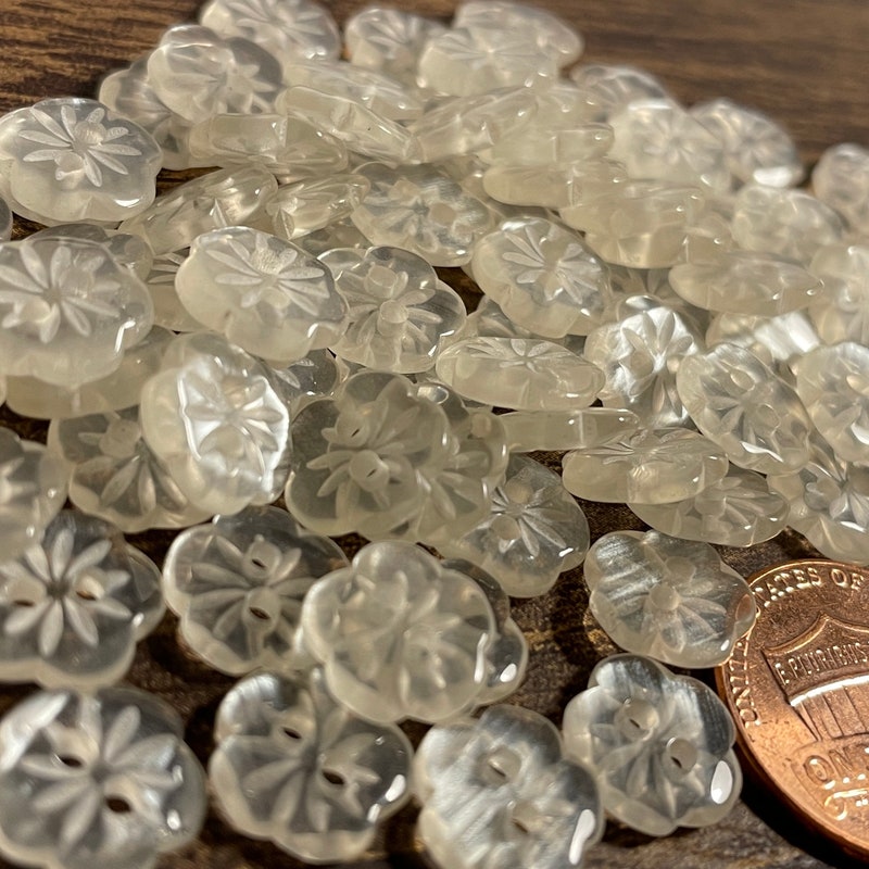 Translucent Buttons - Etsy