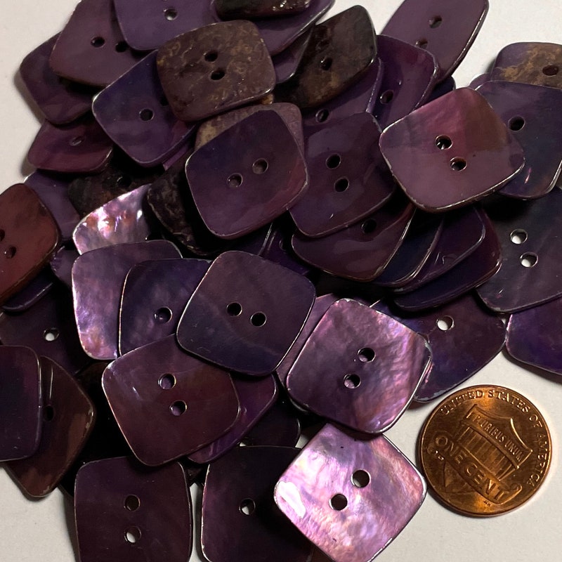 Square Buttons - Etsy