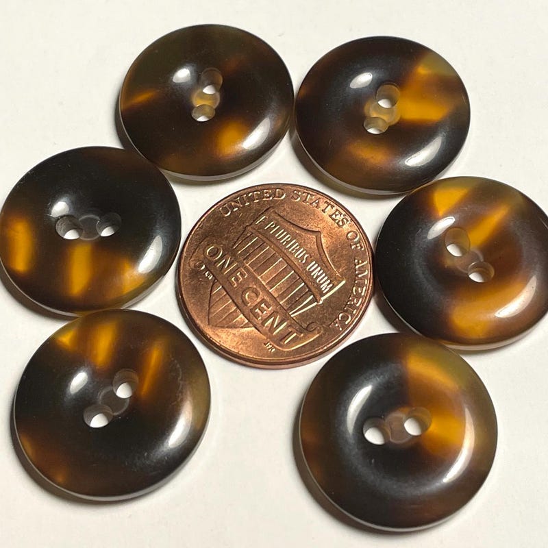 Amber Buttons - Etsy