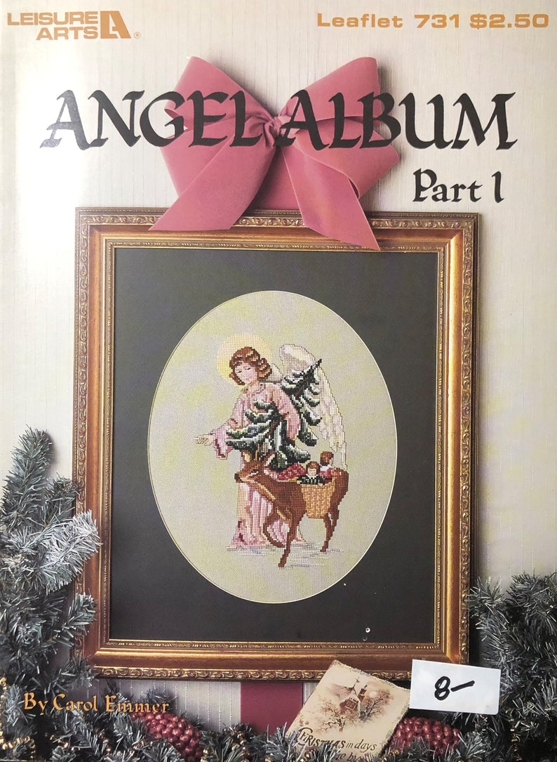 Angel Album Part 1 Counted Cross Stitch PATTERN ONLY Holidays | Etsy