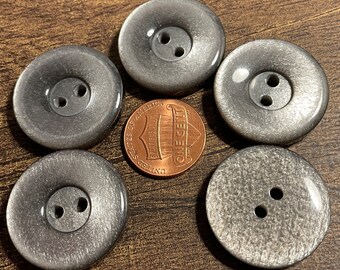 Set of 6 Beautiful Large Glossy Curved Light Weight Onyx Black Plastic ...