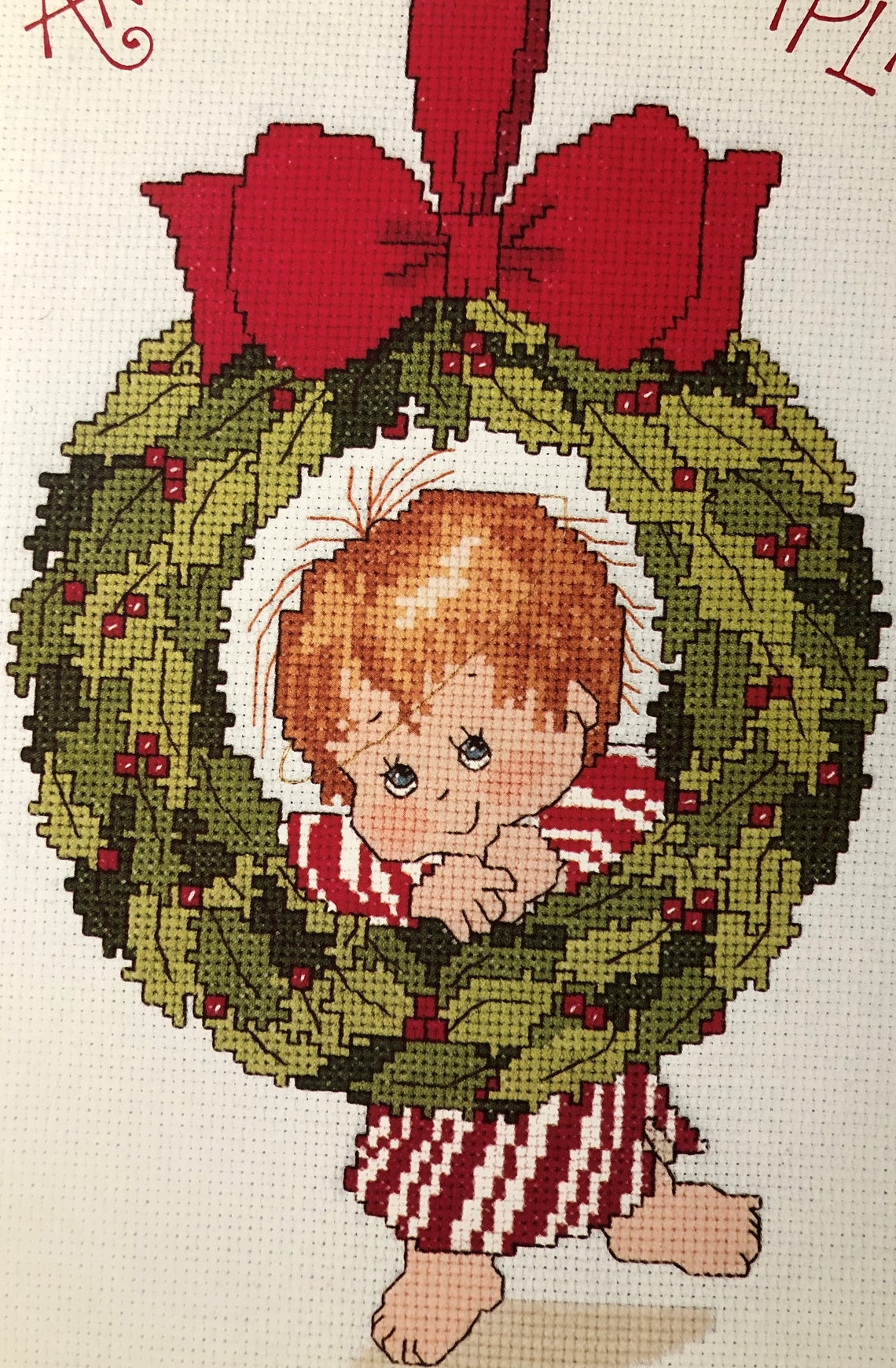 Angel Dumplin' Cute Christmas Projects Designs by Gloria & Pat Counted ...