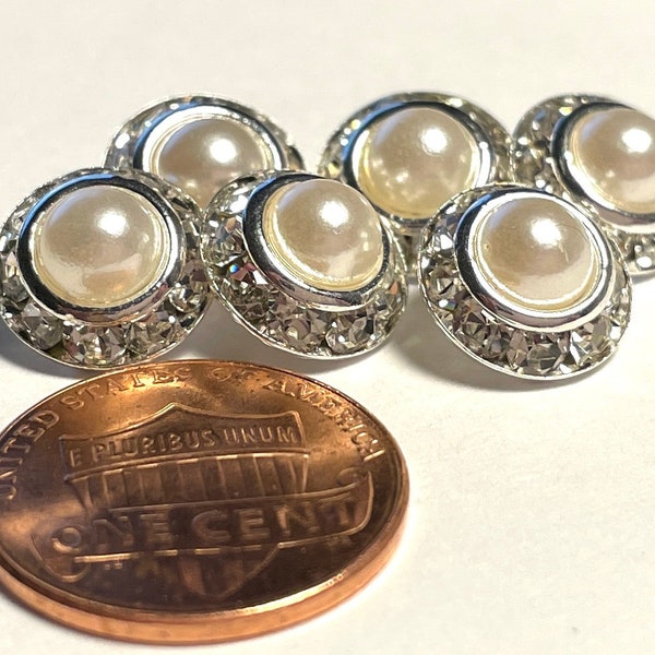 Faux Pearl Buttons - Etsy