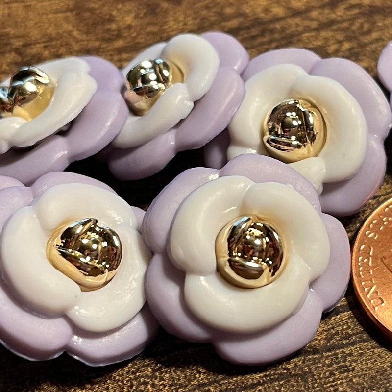 Lavender Buttons - Etsy